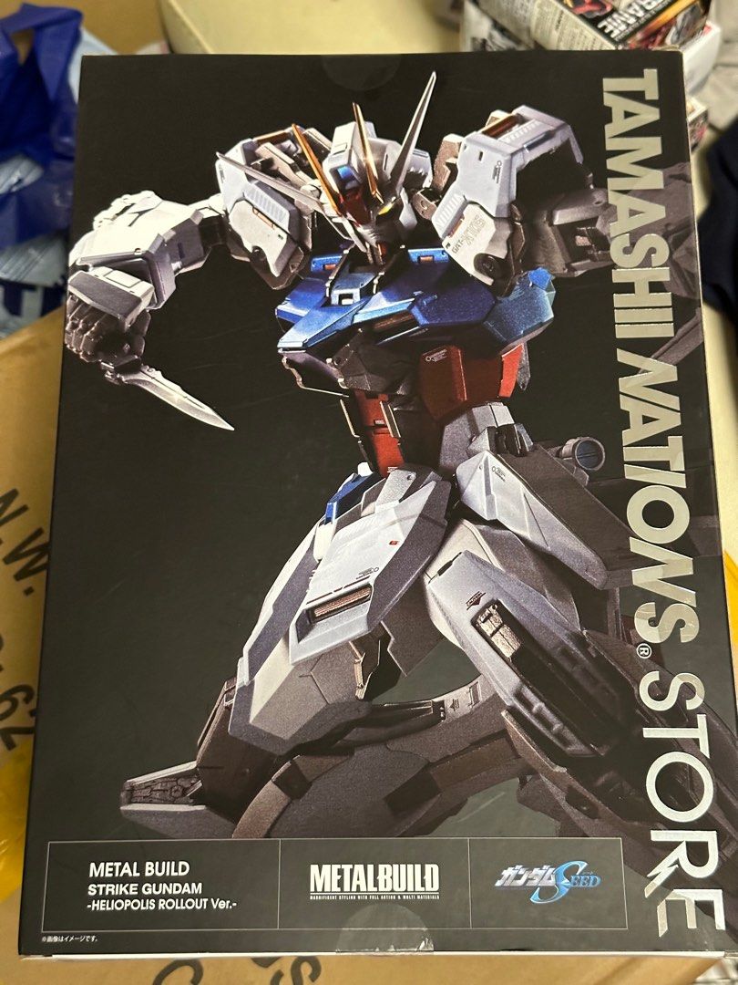 全新日版Metal Build Strike Gundam Heliopolis Rollout Ver. 出廠西 清水西 突擊高達 高達 ...