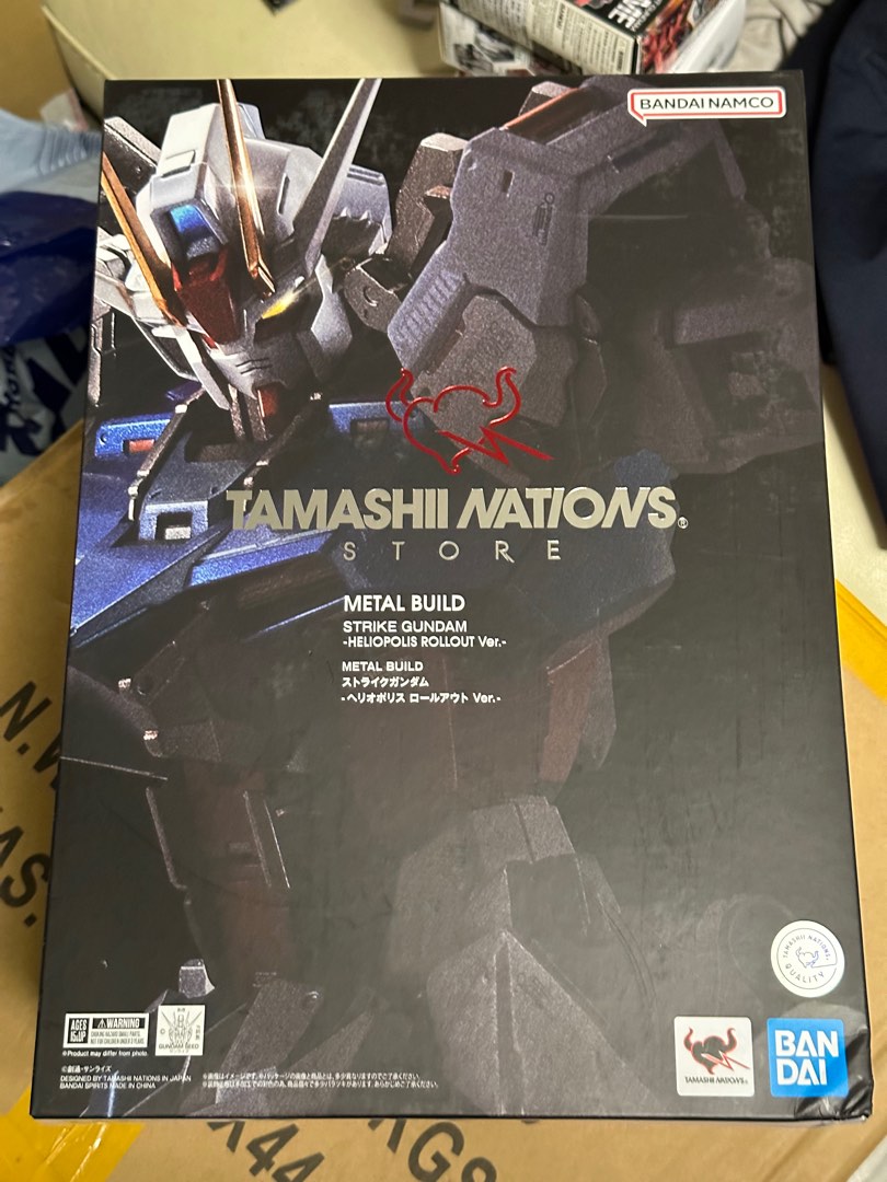 全新日版Metal Build Strike Gundam Heliopolis Rollout Ver. 出廠西 清水西 突擊高達 高達 ...