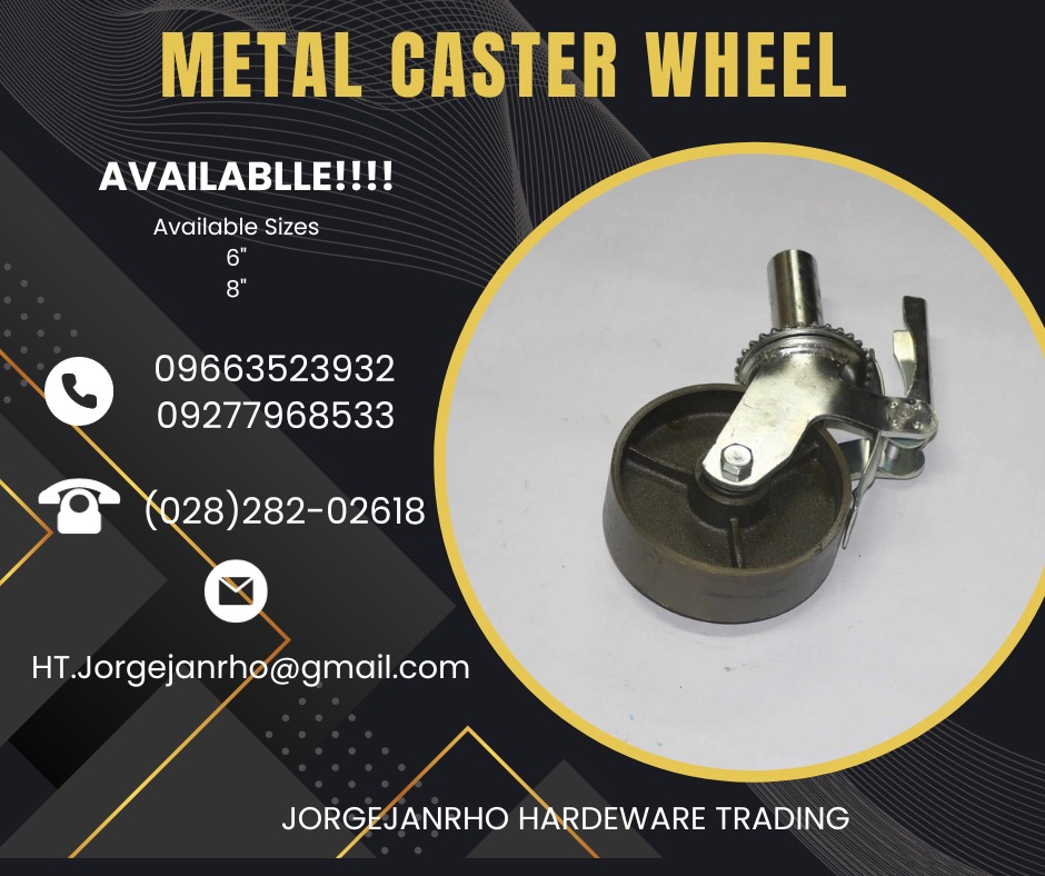 METAL CASTER WHEEL, Commercial & Industrial, Construction & Building ...