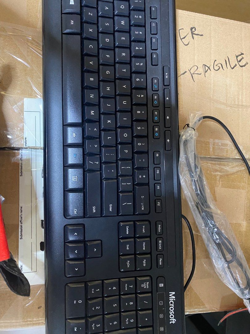 Microsoft Keyboard, Computers & Tech, Parts & Accessories, Computer ...