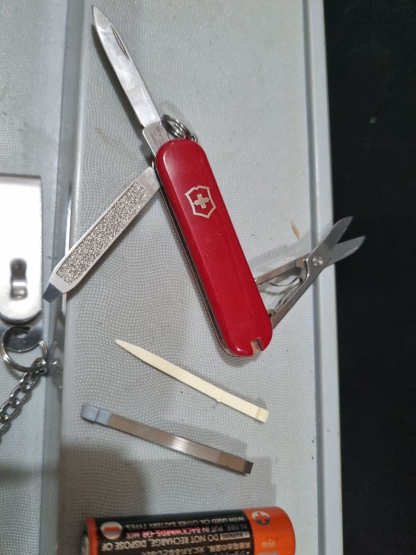 Mini victorinox swiss knife, Sports Equipment, Hiking & Camping on ...