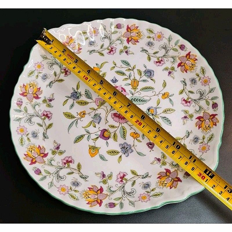 Minton Haddon Hall Green Large Service Plate in Original Box, Furniture ...