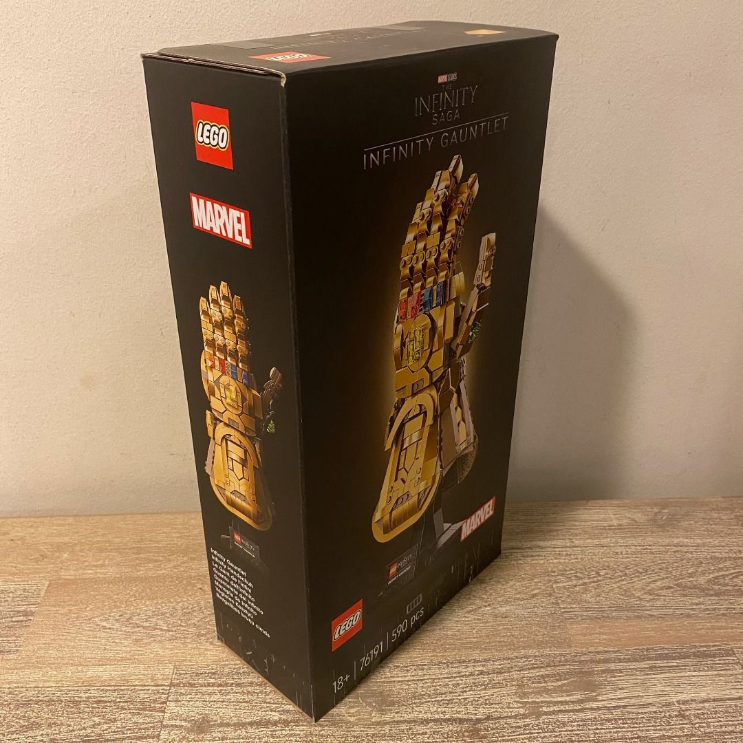 MISB Lego 76191 Marvel Superheroes Infinity Gauntlet (202) - Pair with ...
