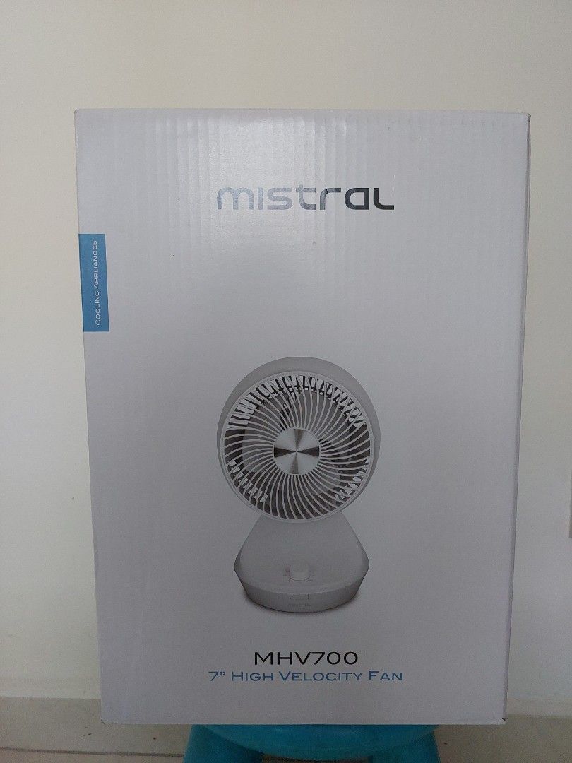 Mistral MHV700 7" velocity Fan, Furniture & Home Living, Lighting ...
