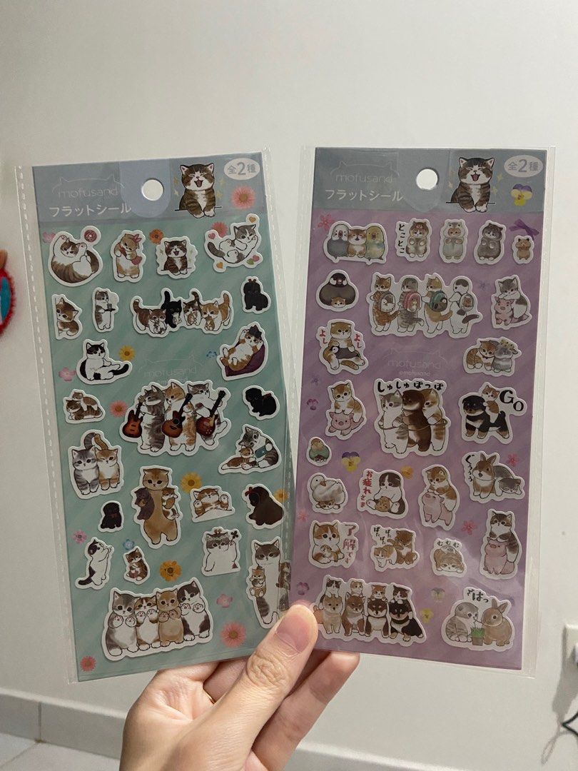 Mofusand sticker, Hobbies & Toys, Stationery & Craft, Stationery ...