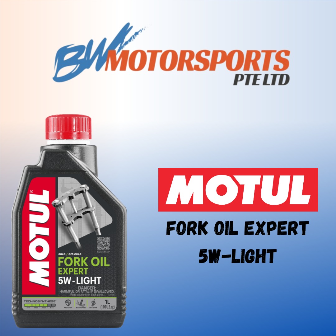 MOTUL FORK OIL EXPERT 5W-LIGHT, Motorcycles, Motorcycle Accessories on ...