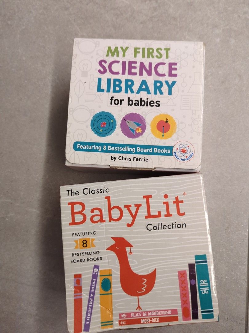 My first science library for babies & the classic baby lit collection ...