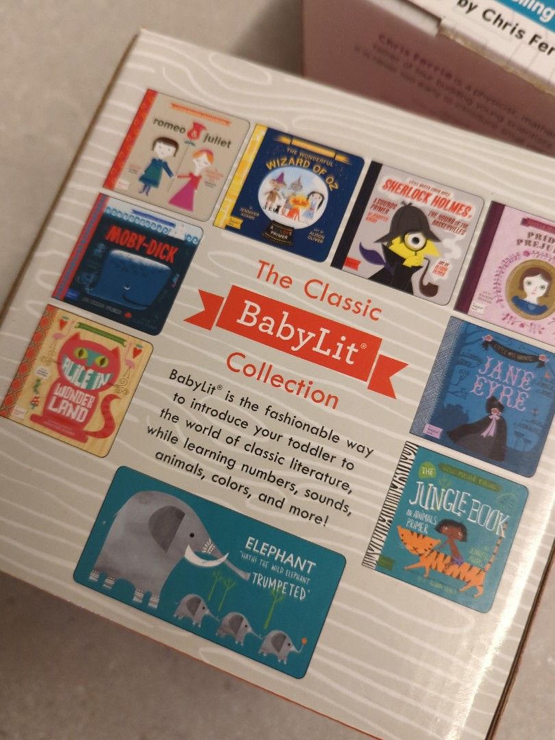 My first science library for babies & the classic baby lit collection ...