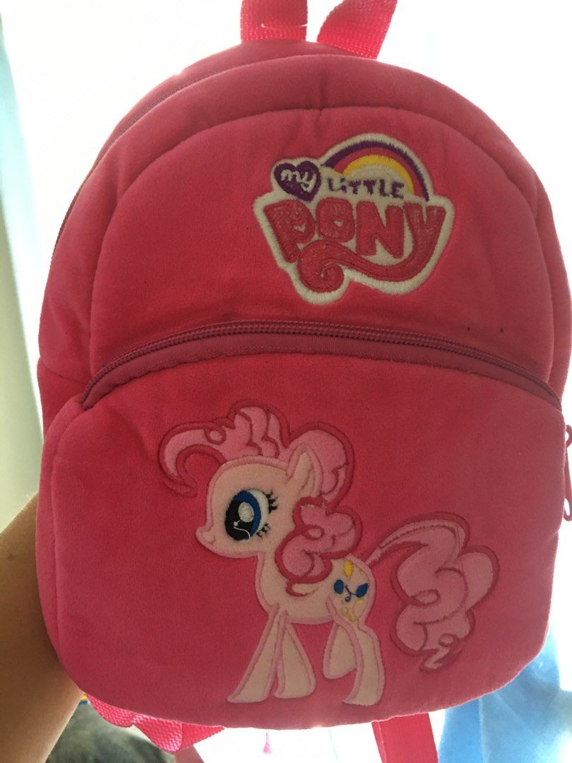 My Little Pony Pink Kiddie Backpack, Women's Fashion, Bags & Wallets ...