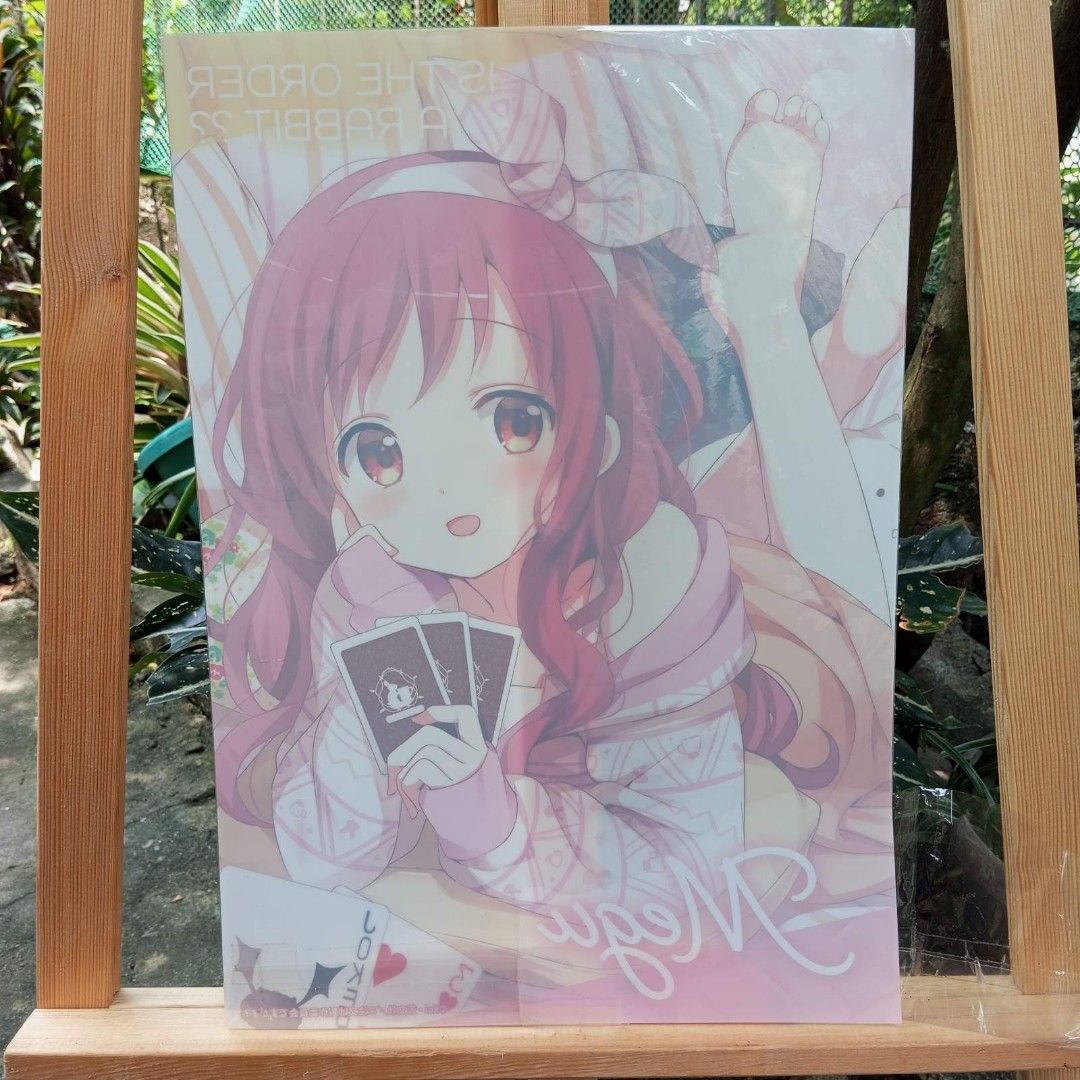 Is The Order a Rabbit Natsu Megumi Clear Poster, Hobbies & Toys ...