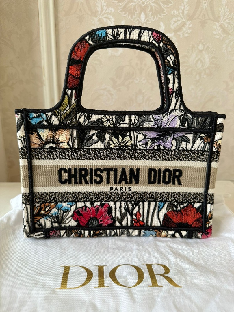 NBU Dior mini tote, Barang Mewah, Tas & Dompet di Carousell