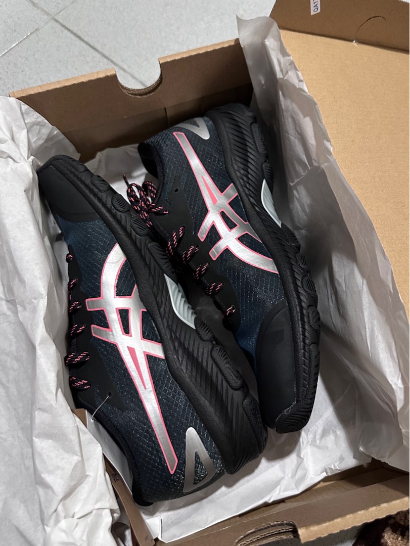 NEW ASICS Netburner Professional FF 3 Women In Black/Pure Silver, Women ...