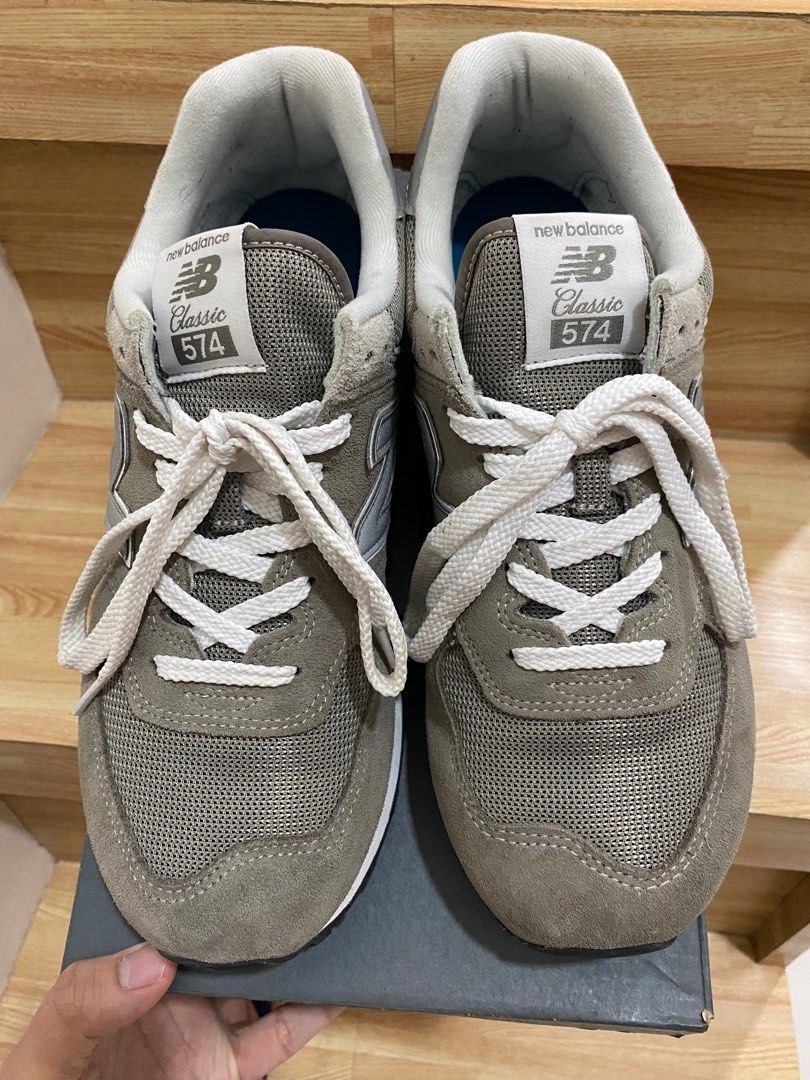 New Balance 574 “Grey” , Men's Fashion, Footwear, Sneakers on Carousell