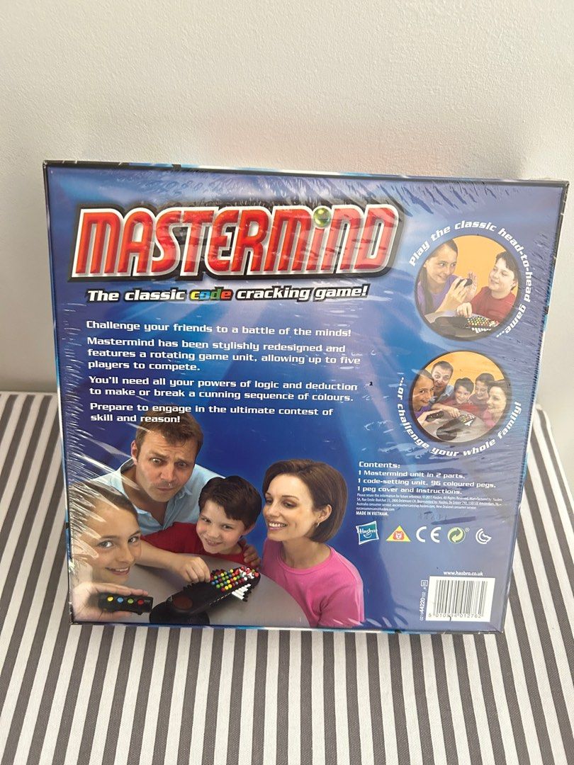 [New] Mastermind classic code cracking game, Hobbies & Toys, Toys ...