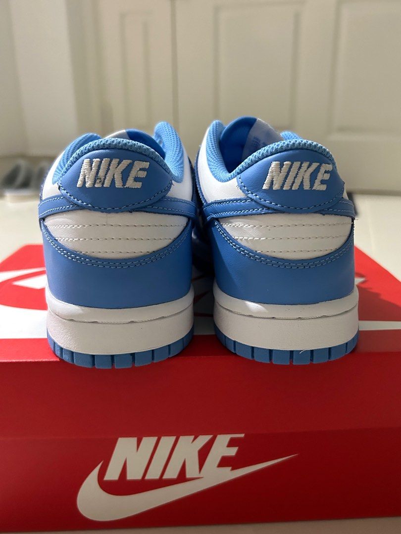 Nike UNC Dunk Low, Men's Fashion, Footwear, Sneakers on Carousell
