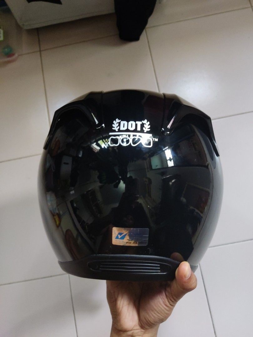 Nova dot helmet size M, Motorcycles, Motorcycle Apparel on Carousell