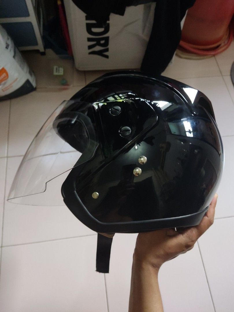 Nova dot helmet size M, Motorcycles, Motorcycle Apparel on Carousell