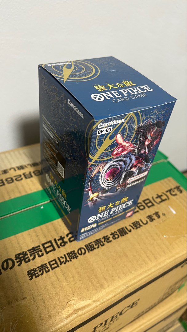 OP03 ONE PIECE OP03 Booster Box, Hobbies & Toys, Toys & Games on Carousell
