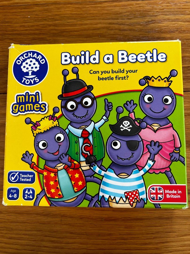 Orchard Toys Build a Beetle Spinner Building Game, Hobbies & Toys, Toys ...