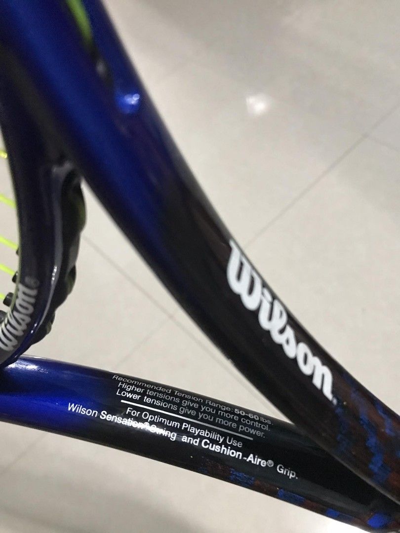Original Wilson Tennis Racket Hammer 26, Sports Equipment, Sports ...