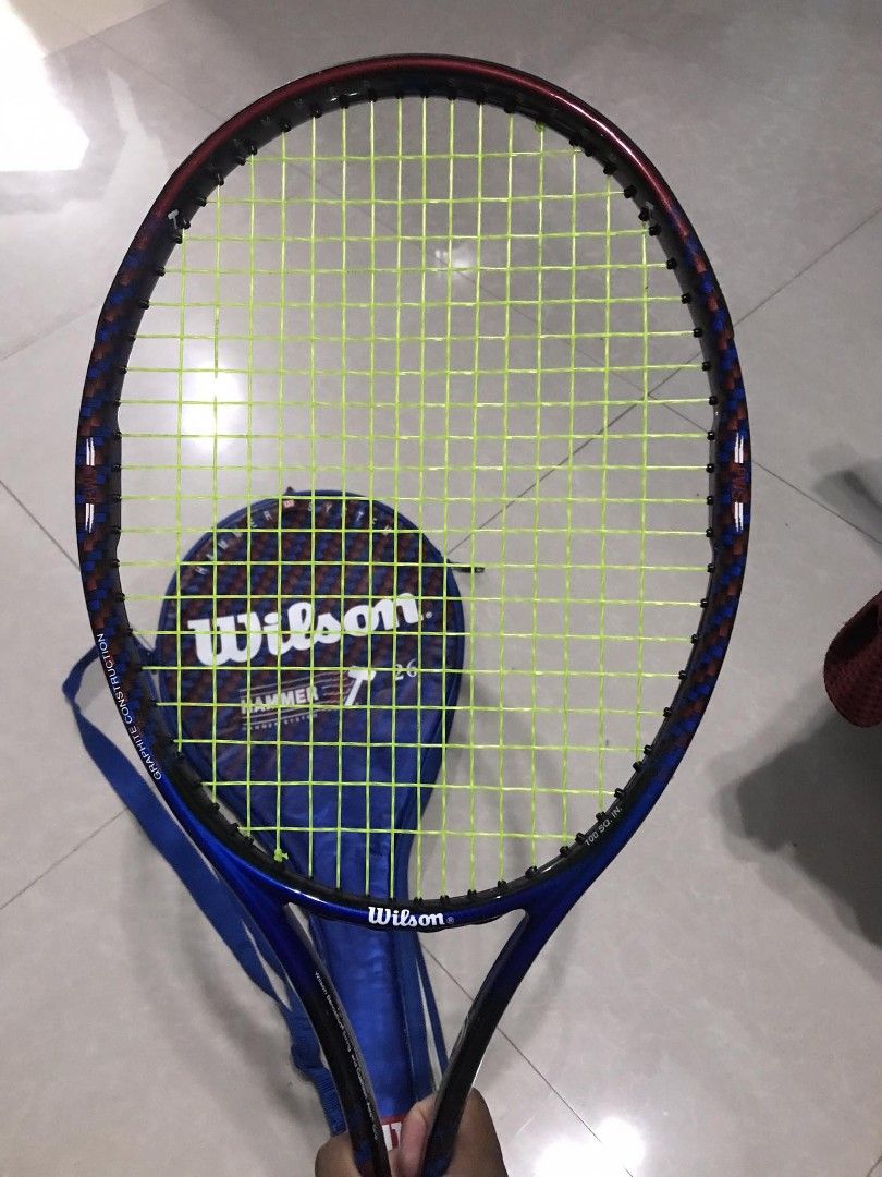 Original Wilson Tennis Racket Hammer 26, Sports Equipment, Sports ...
