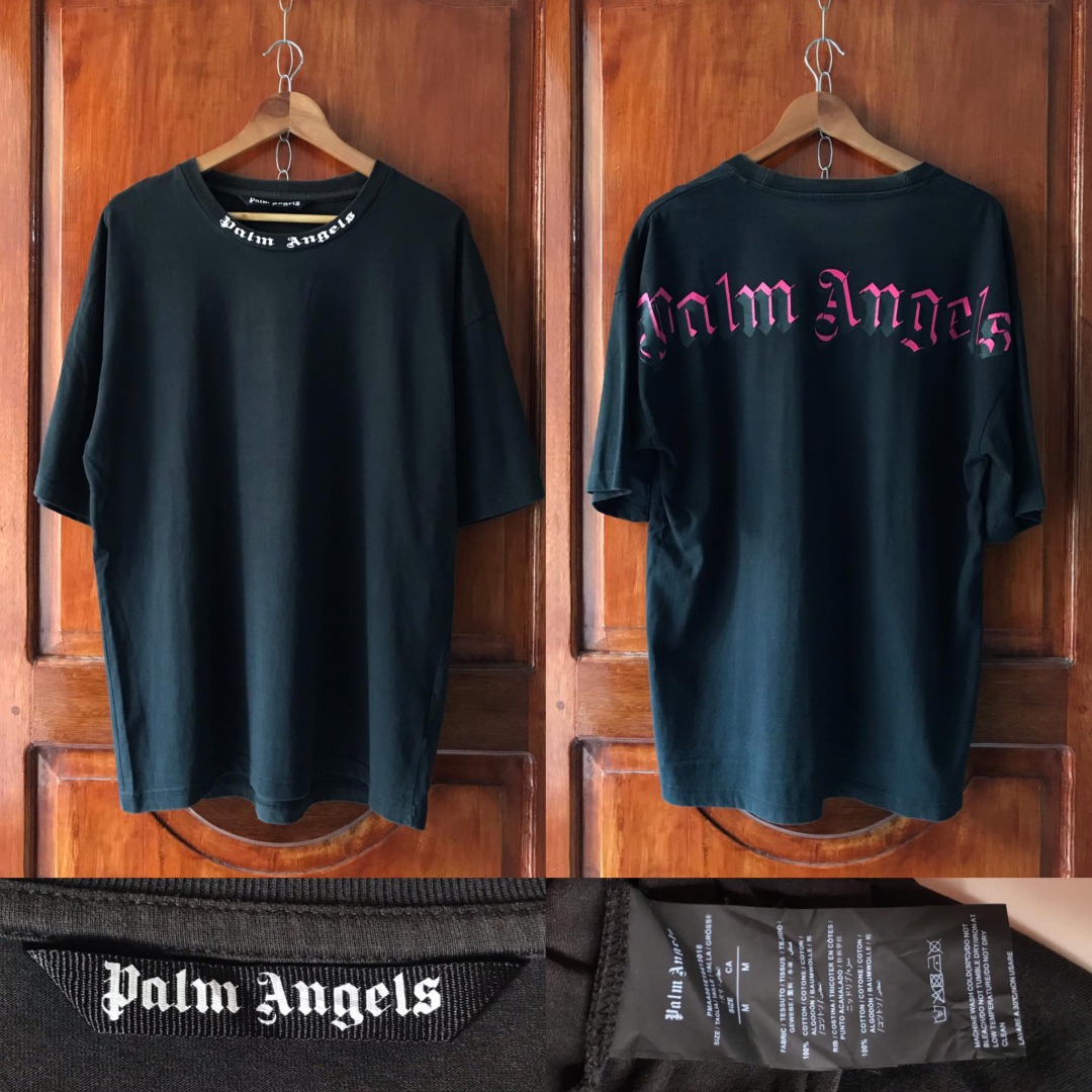 PALM ANGELS, Men's Fashion, Tops & Sets, Tshirts & Polo Shirts on Carousell