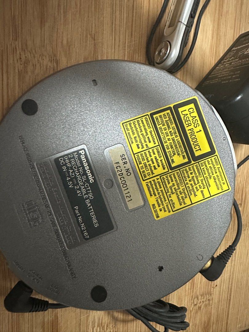 Panasonic CD player, Audio, Portable Music Players on Carousell