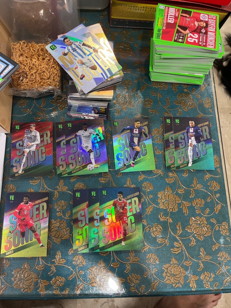 Panini supersonic cards, Hobbies & Toys, Toys & Games on Carousell