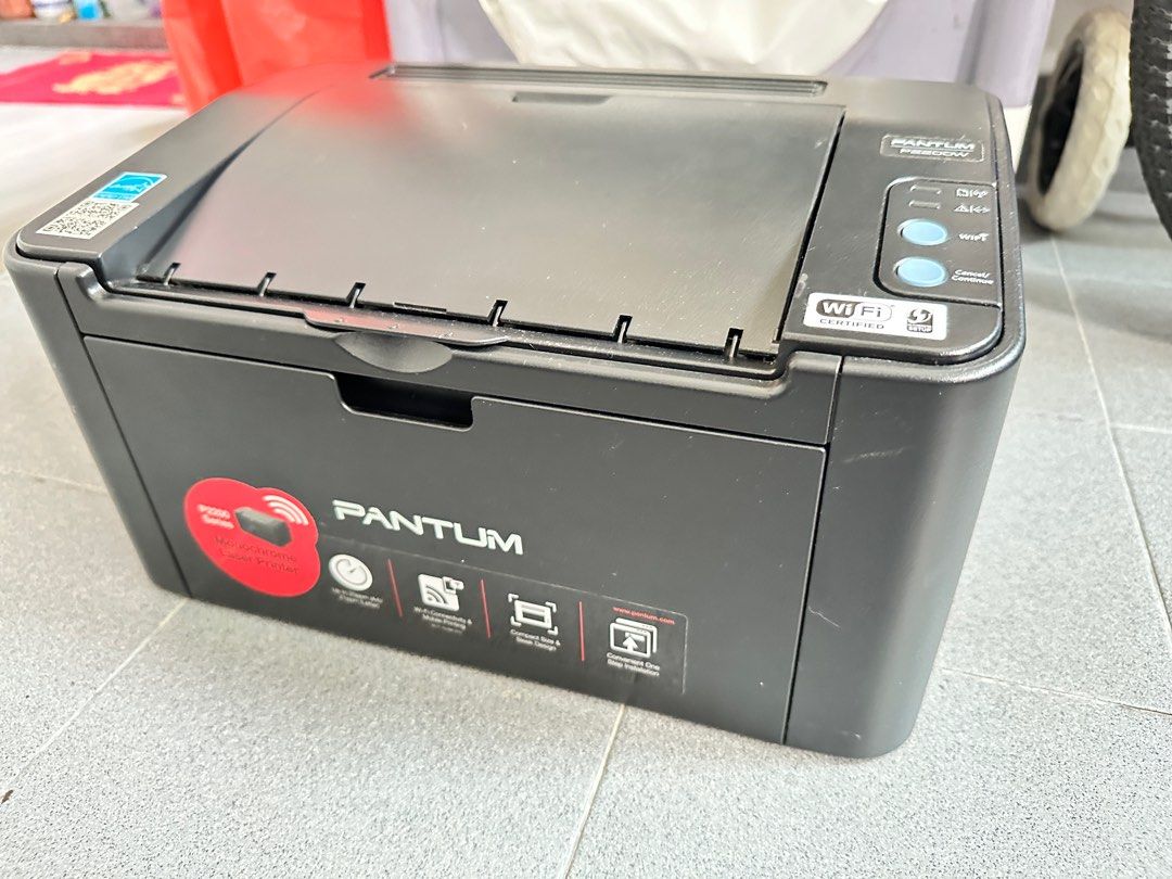 Pantum P2200W Monochrome Laser Printer, Computers & Tech, Printers ...