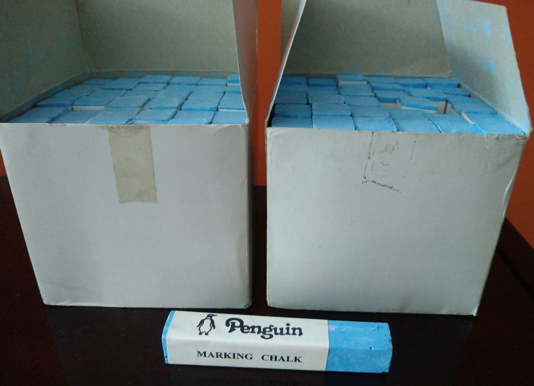 Penguin Marking Chalk (blue colour), Hobbies & Toys, Stationery & Craft ...