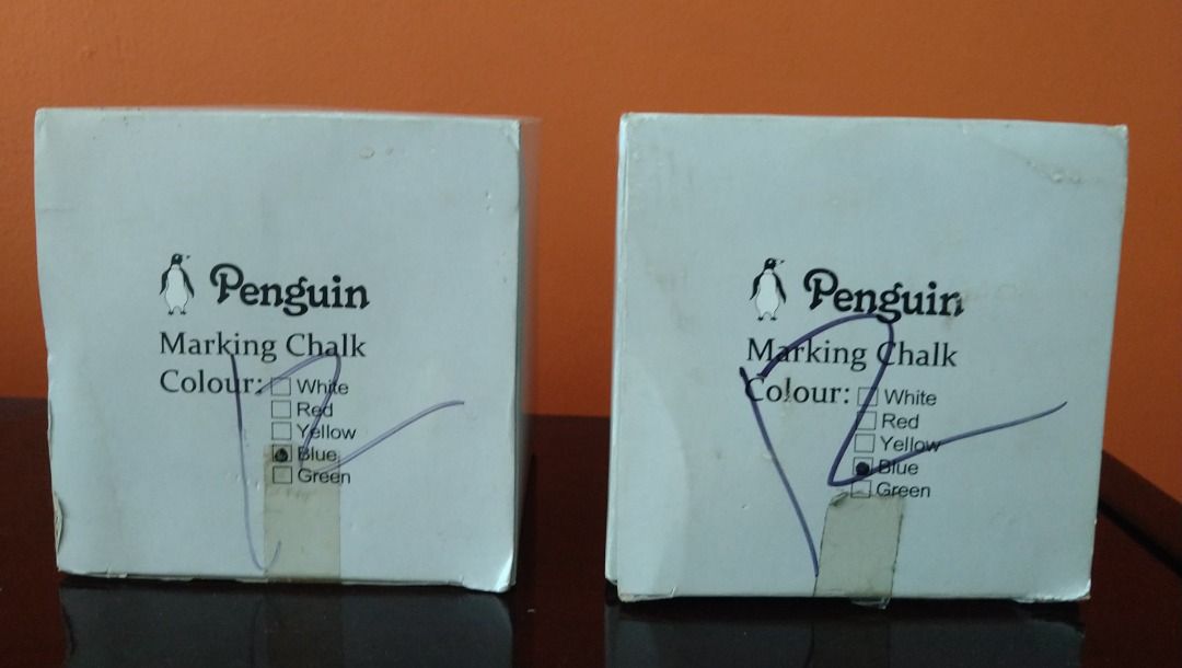 Penguin Marking Chalk (blue colour), Hobbies & Toys, Stationery & Craft ...
