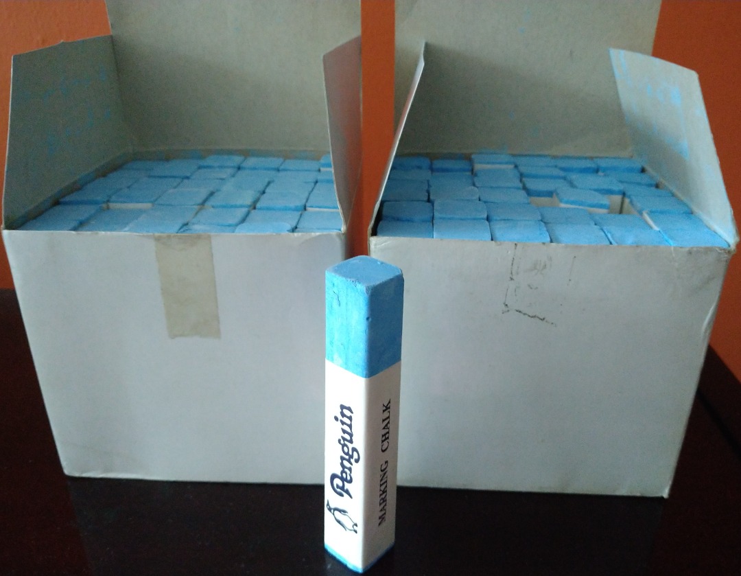 Penguin Marking Chalk (blue colour), Hobbies & Toys, Stationery & Craft ...