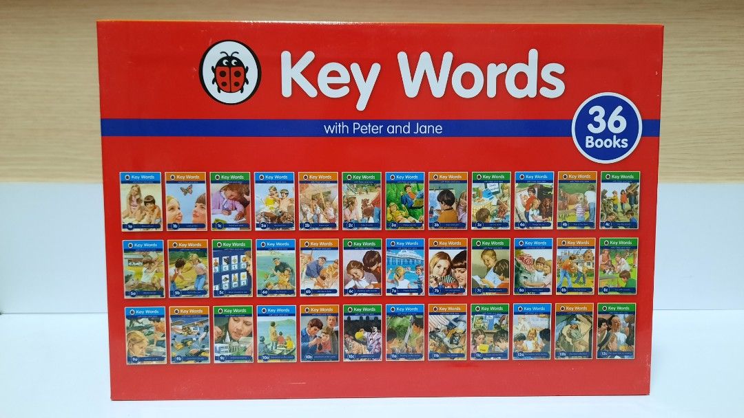 Peter Jane (36 books) + flash cards set, Hobbies & Toys, Books ...