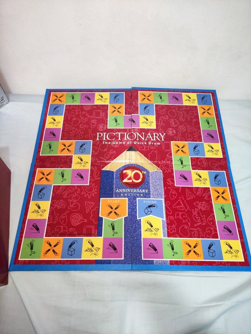 Pictionary 20th Anniversary Edition, Hobbies & Toys, Toys & Games on ...
