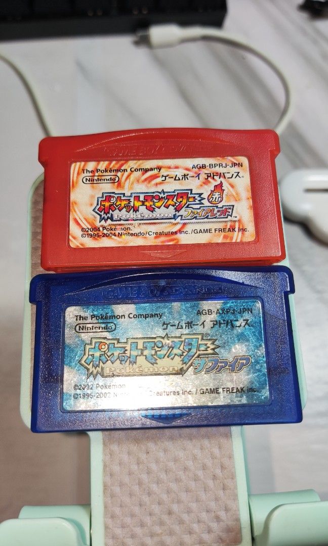 Pokemon Fire Red & Pokemon Saphire (Gameboy Games), Announcements on ...