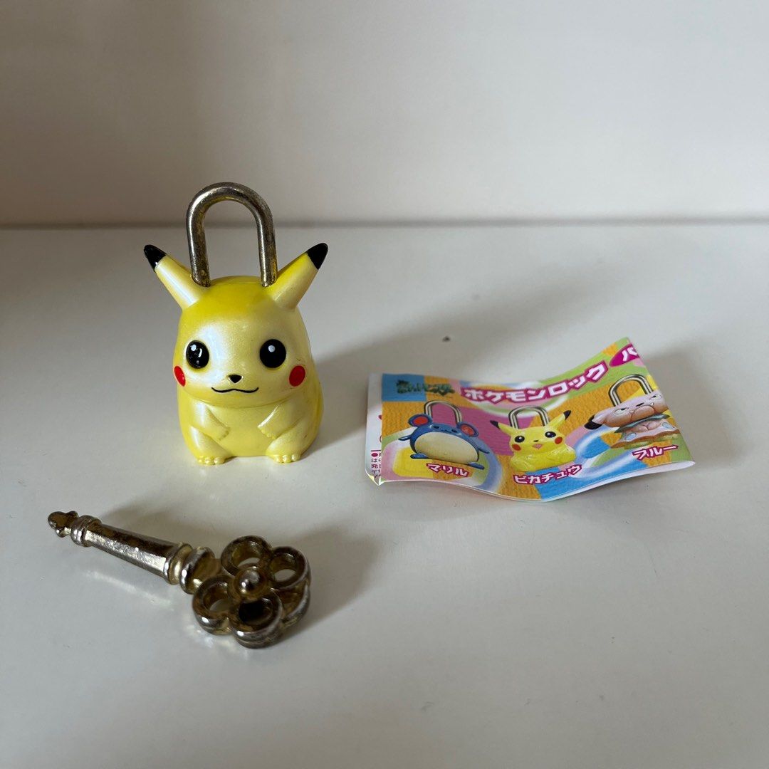 Pokemon Padlock Pikachu, Hobbies & Toys, Memorabilia & Collectibles ...