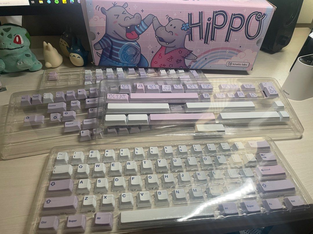 Polycaps Hippo Keycaps, Computers & Tech, Parts & Accessories, Computer ...
