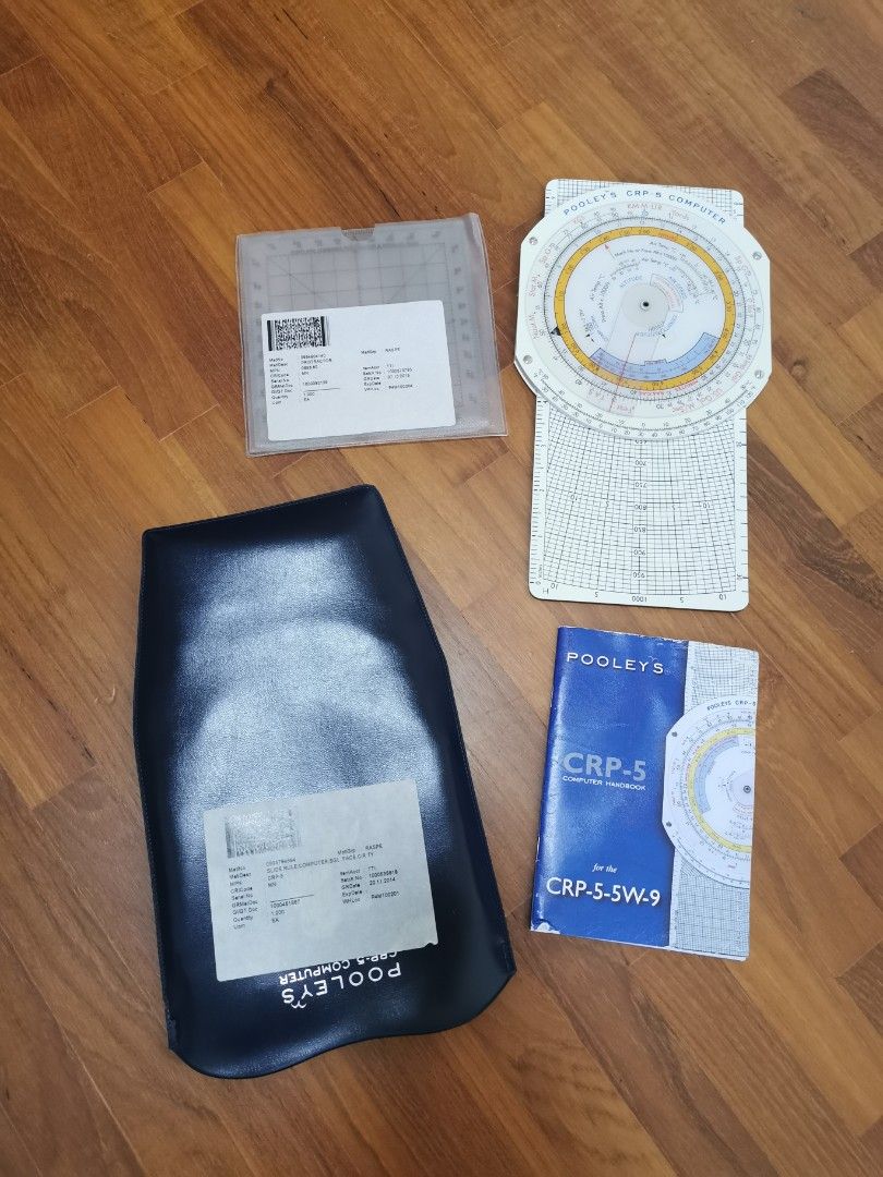 Pooley's CRP-5 flight computer, Sports Equipment, Other Sports ...