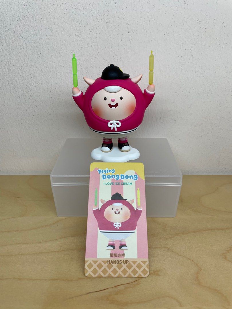 [POP MART] FLYING DONG DONG I Love Ice Cream Series - Hands Up, Hobbies ...