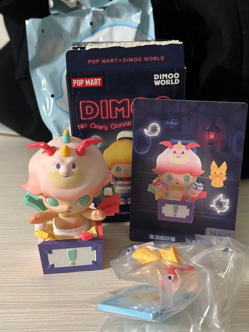 popmart dimoo no one’s gonna sleep tonight scare box, Hobbies & Toys ...
