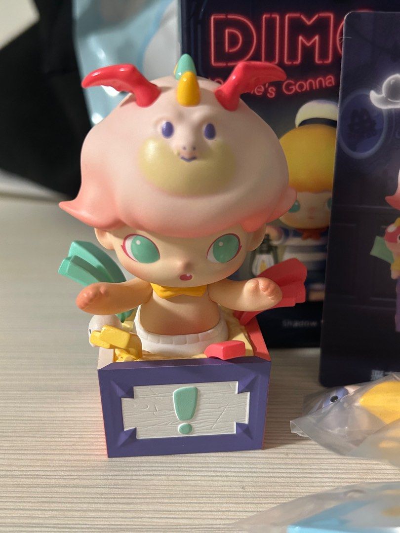 popmart dimoo no one’s gonna sleep tonight scare box, Hobbies & Toys ...