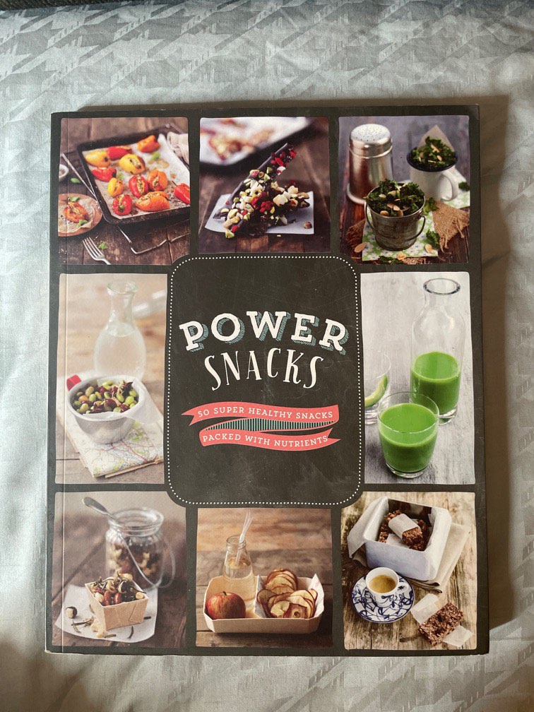 Power snacks healthy recipe book, Hobbies & Toys, Books & Magazines, Magazines on Carousell