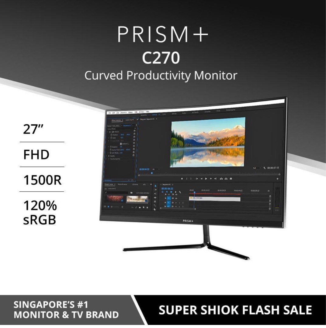 Prism+ C270, Computers & Tech, Parts & Accessories, Monitor Screens on ...
