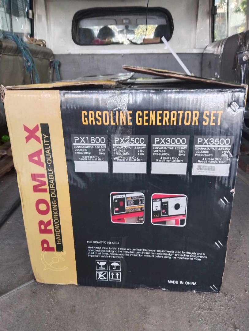Promax Gasoline Generator Set, Commercial & Industrial, Industrial ...