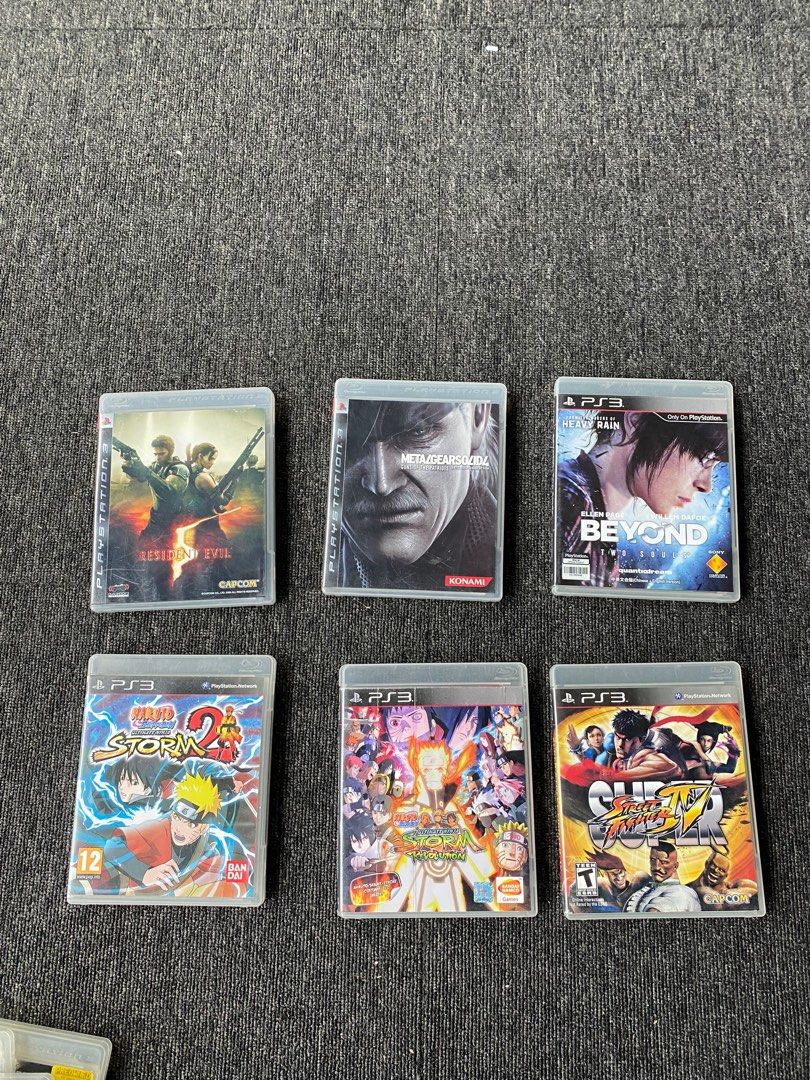 *RARE* PS3 GAMES (call of duty / street fighter / armoured core / fifa ...