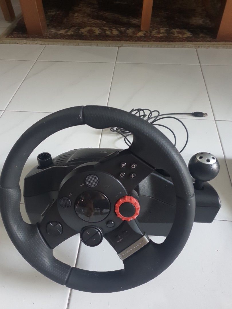 PS3 Logitech Driving Force GT, Video Gaming, Video Games, PlayStation ...