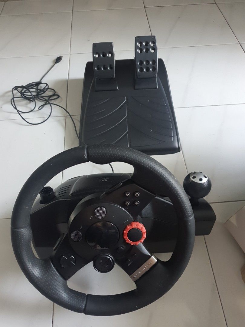 PS3 Logitech Driving Force GT, Video Gaming, Video Games, PlayStation ...