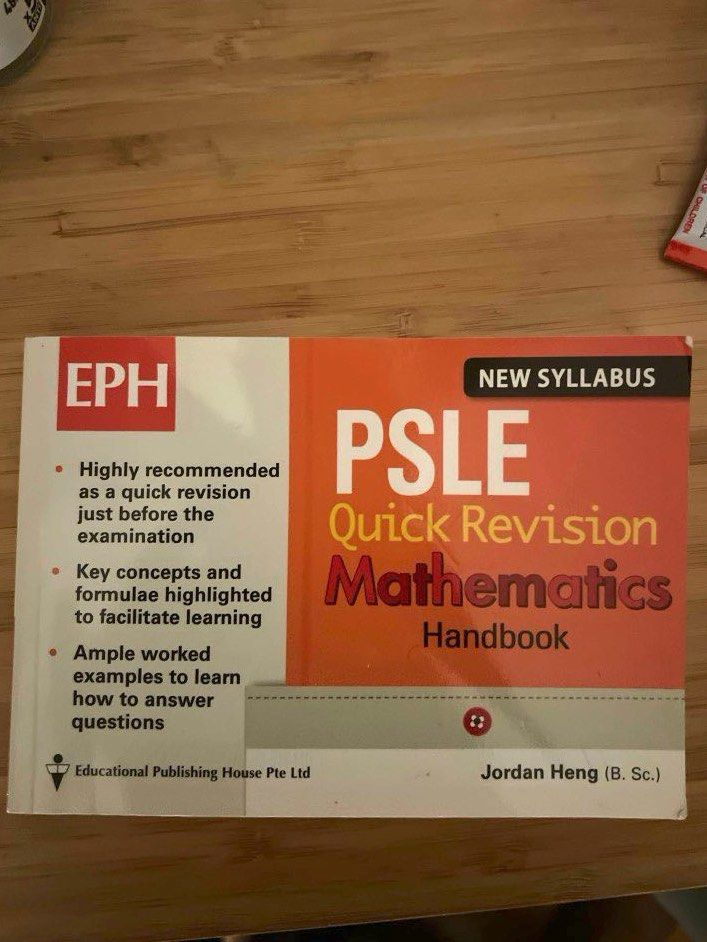 PSLE Quick Revision Mathematics Handbook, Hobbies & Toys, Books ...