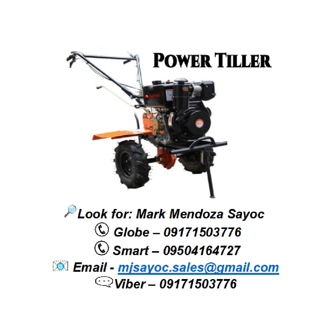 PT-105FC Diesel Power Tiller, Commercial & Industrial, Construction ...