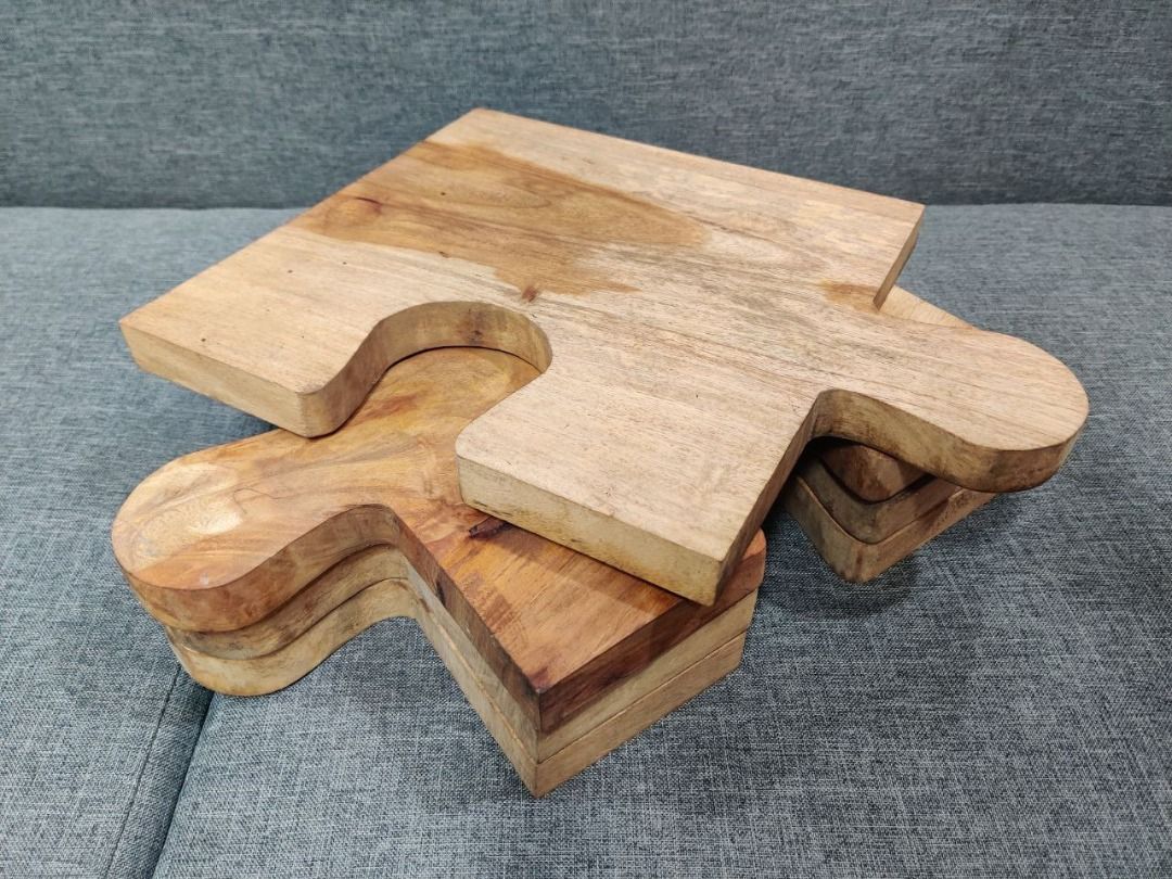 Puzzle Piece Expandable Cutting Board, Furniture & Home Living ...